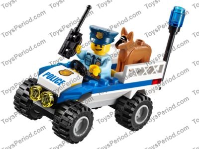 LEGO 60136 Police Starter Set Parts List