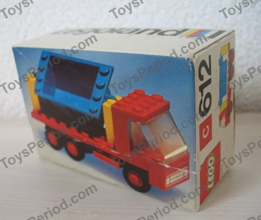 LEGO 612 Tipper Truck Instructions and Parts List