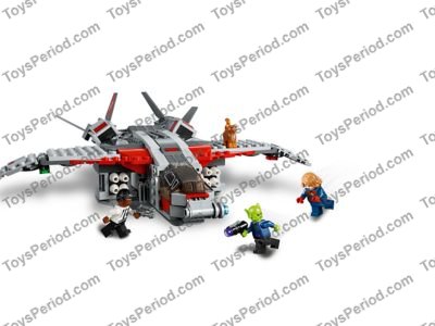 LEGO 76127 Captain Marvel and The Skrull Attack Set Parts List