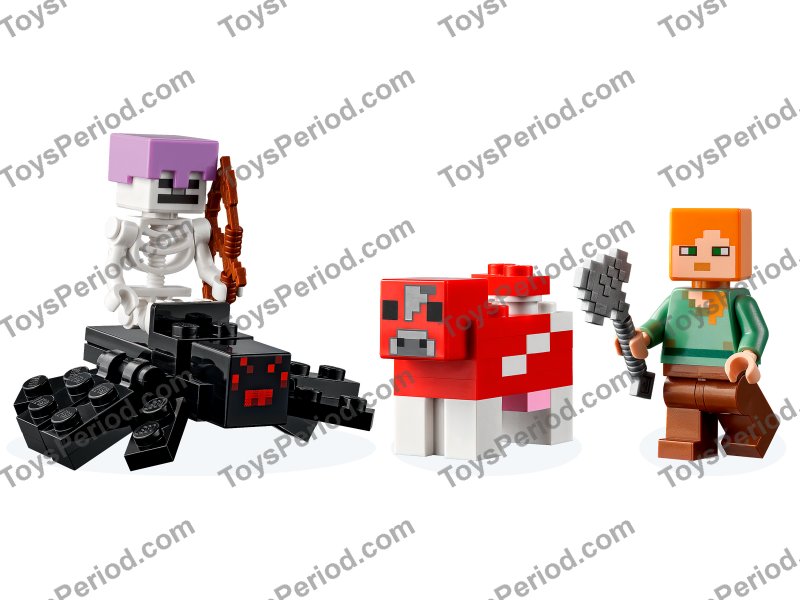 LEGO 21179 The Mushroom House Set Parts List