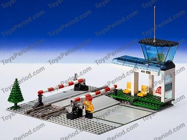 LEGO 4532 Manual Level Crossing Instructions and Parts List