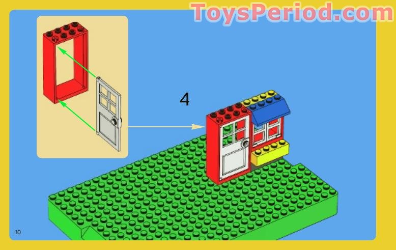 LEGO 5932 My First LEGO Set Instructions and Parts List