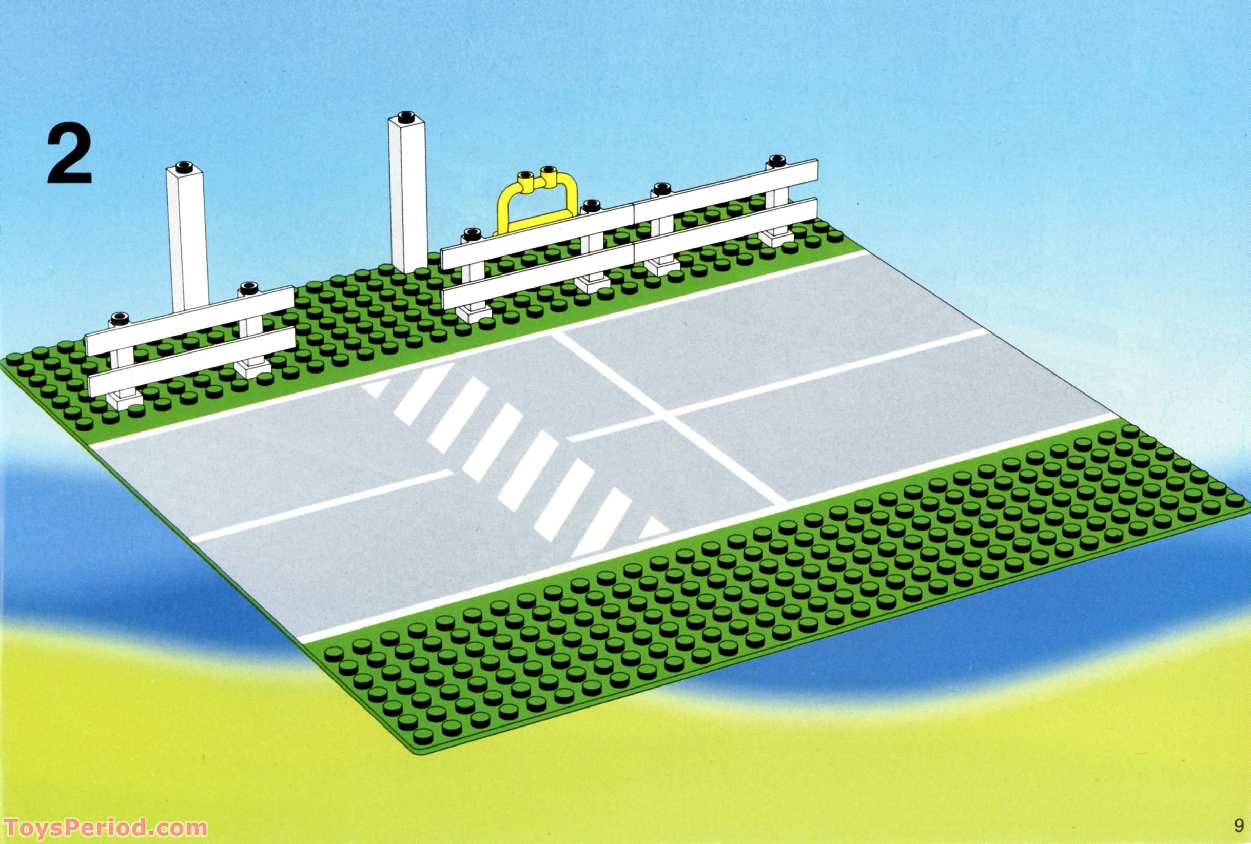 LEGO 6551 Checkered Flag 500 Instructions and Parts List