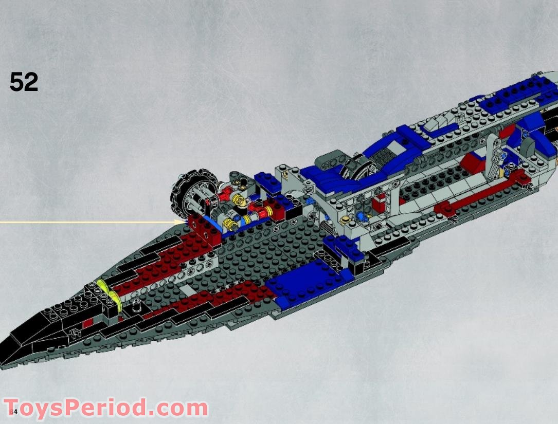 LEGO 9515 The Malevolence Instructions and Parts List