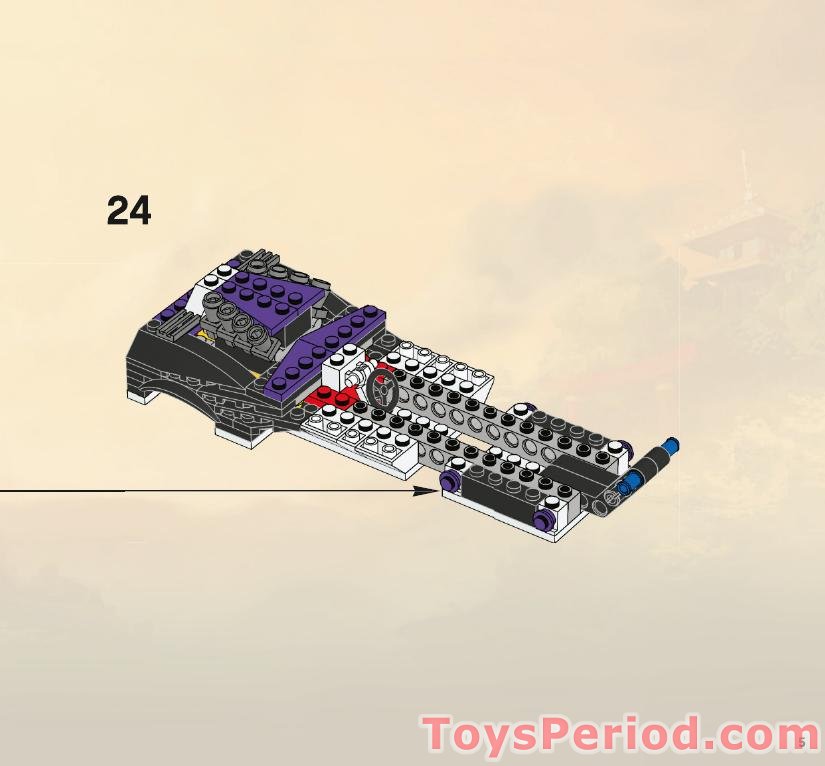 LEGO 2506 Skull Truck Instructions and Parts List