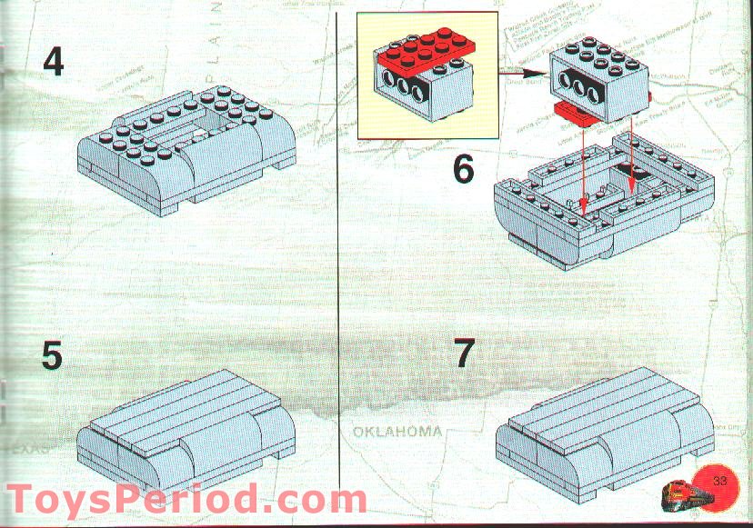 LEGO 10020-1 Santa Fe Super Chief, Standard Edition Instructions and ...