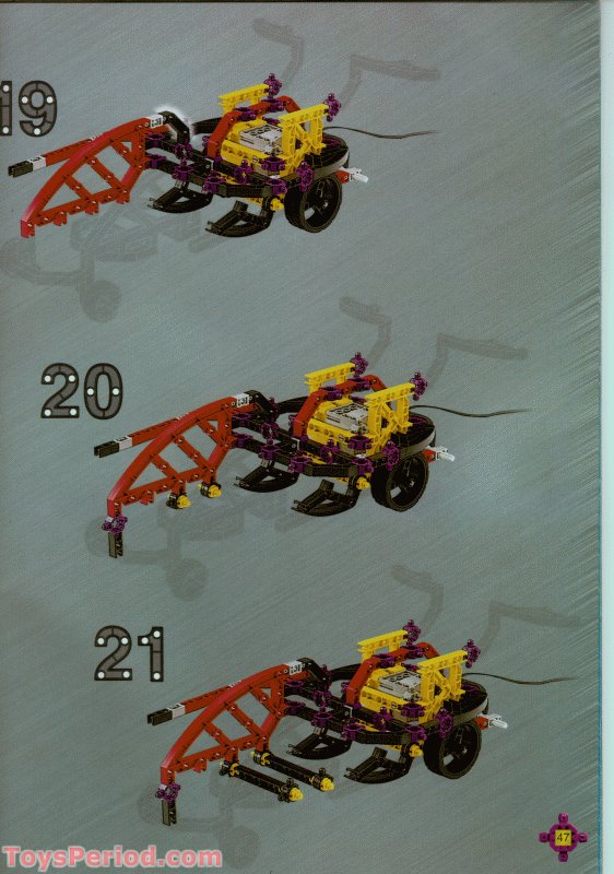 LEGO 3582 Ant Instructions and Parts List