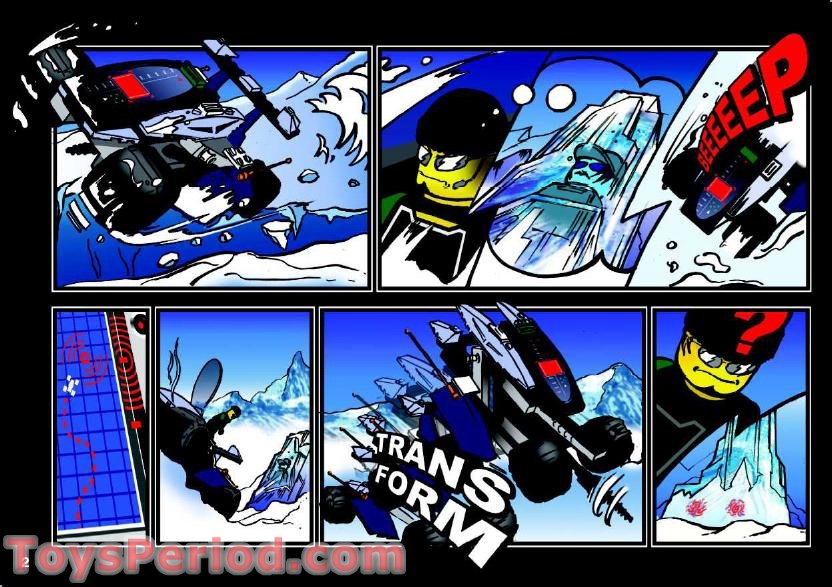 LEGO 4744 Tundra Tracker Instructions and Parts List