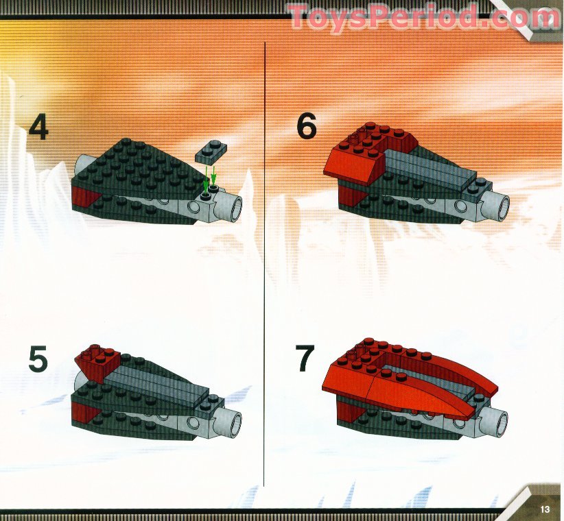 LEGO 4774 Scorpion Orb Launcher Set Parts Inventory and Instructions ...