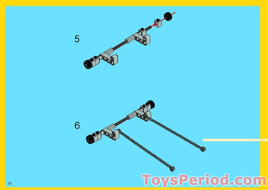 LEGO 4997 Transport Ferry Instructions and Parts List