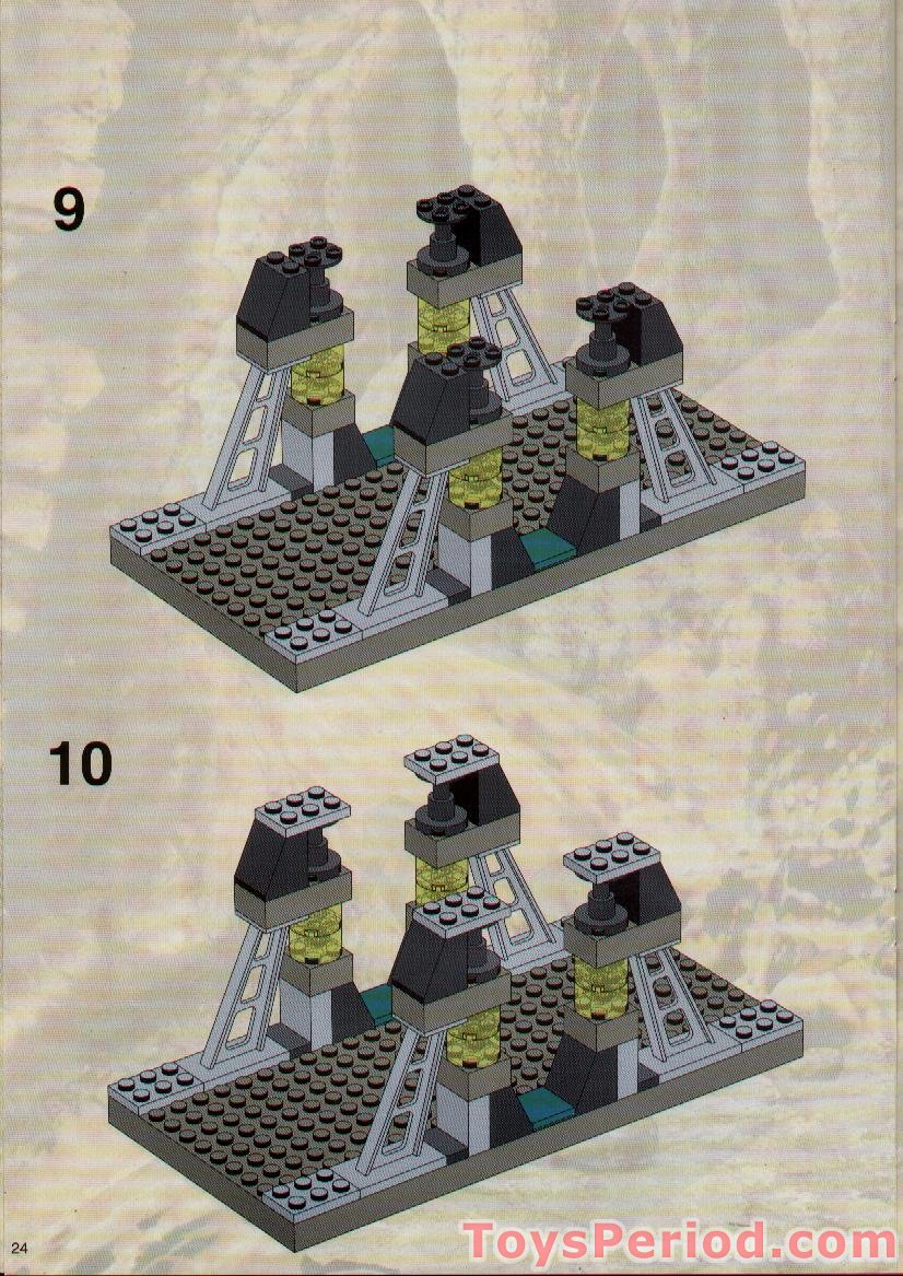 LEGO 4990 Rock Raiders Hq Instructions and Parts List