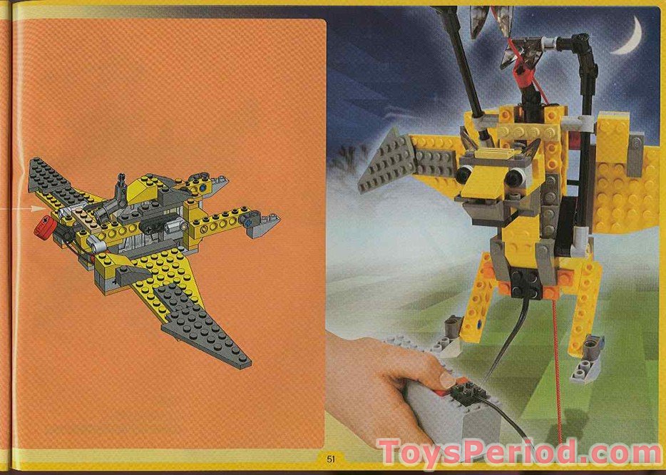 LEGO 4094 Motor Movers Instructions and Parts List