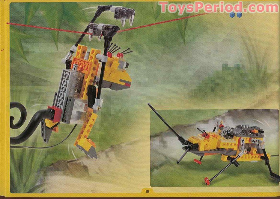 LEGO 4094 Motor Movers Instructions and Parts List