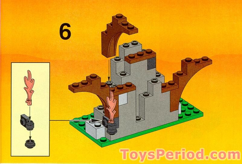 LEGO 6024 Bandit Ambush Instructions and Parts List