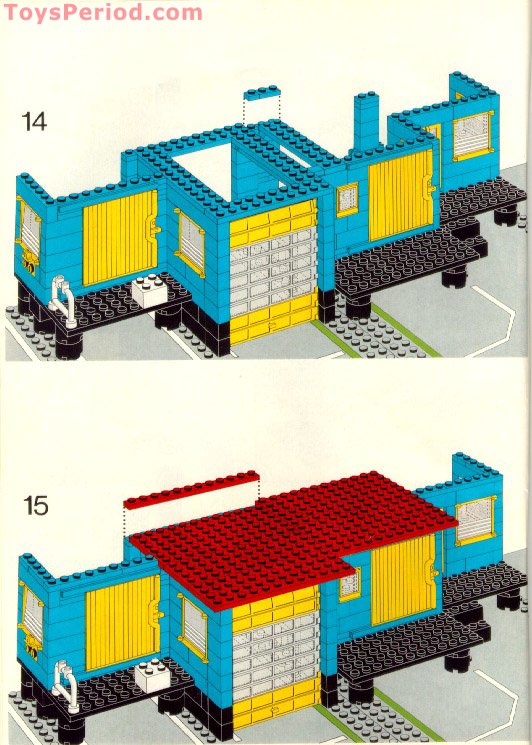 LEGO 6391 Cargo Center Instructions and Parts List