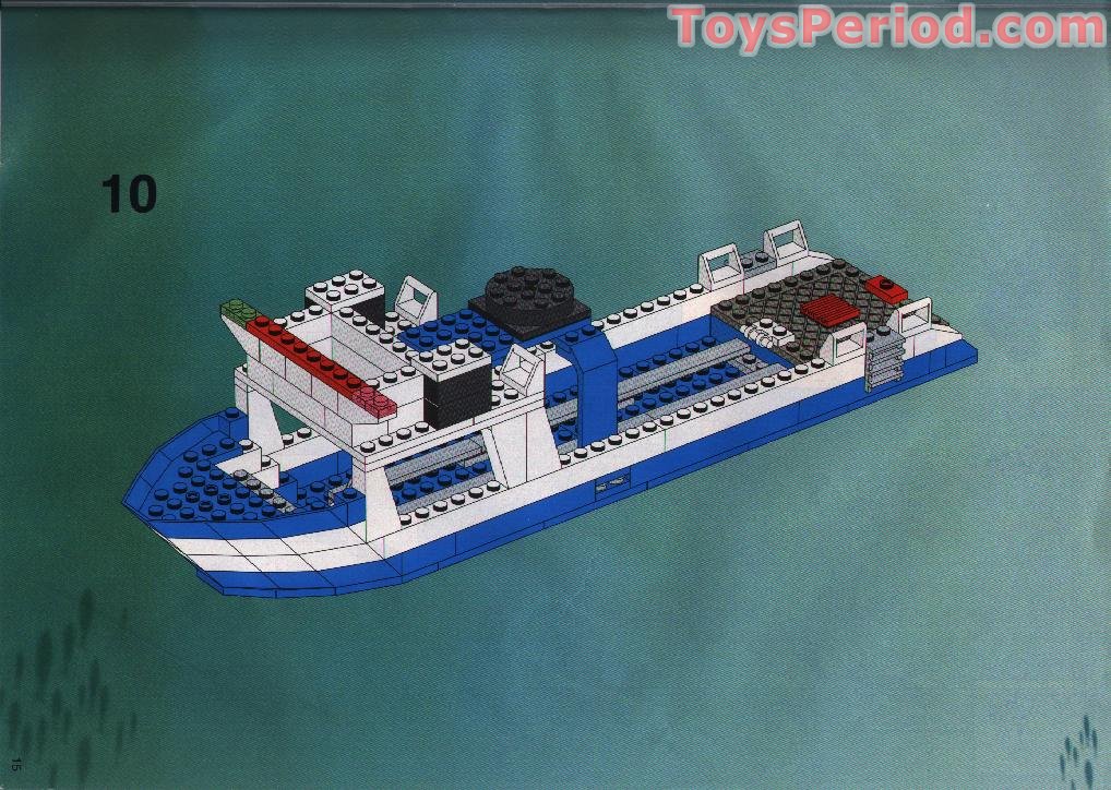 LEGO 6560 Diving Expedition Explorer Instructions and Parts List