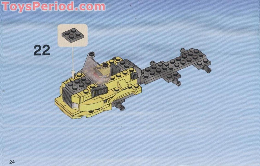 LEGO 7631 Dump Truck Instructions and Parts List