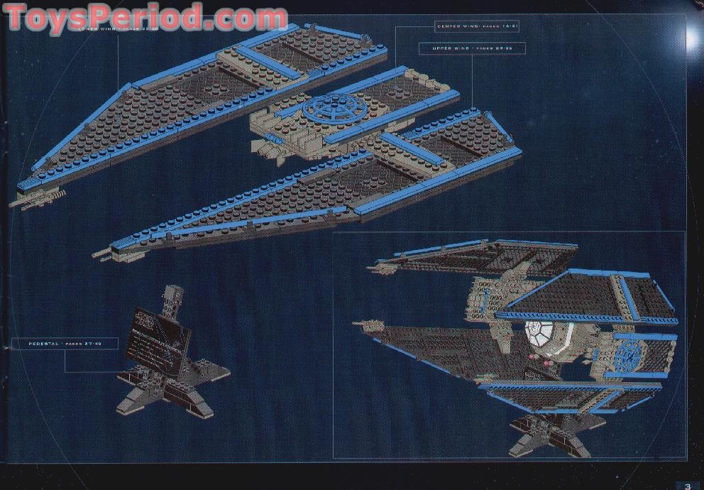 LEGO 7181 TIE Interceptor - Ultimate Collector Series UCS Instructions ...