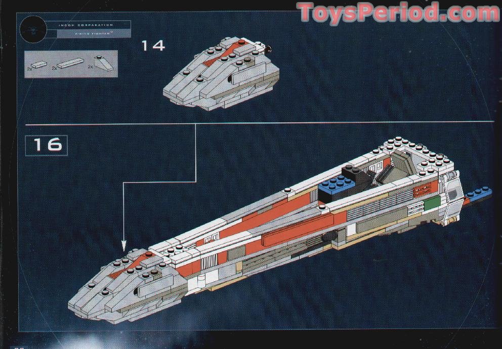 LEGO 7191 X-Wing Fighter - Ultimate Collector Series UCS Instructions ...