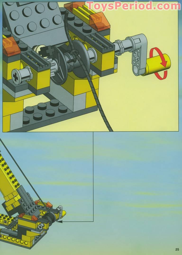 LEGO 7249 XXL Mobile Crane Instructions and Parts List