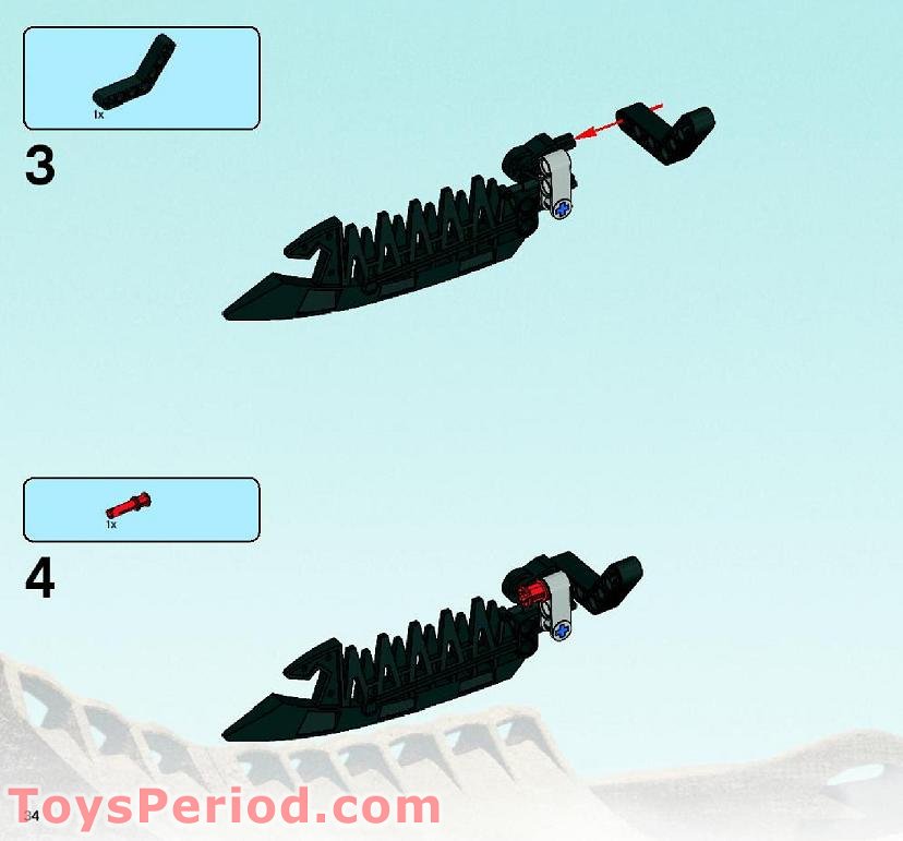 LEGO 8992 Cendox V1 Instructions and Parts List