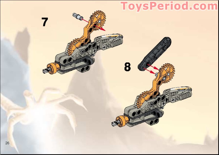 LEGO 8516 The Boss Instructions and Parts List