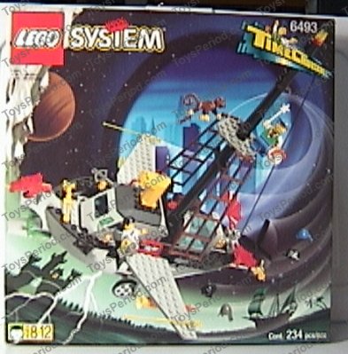 LEGO 6493 Flying Time Vessel Instructions and Parts List