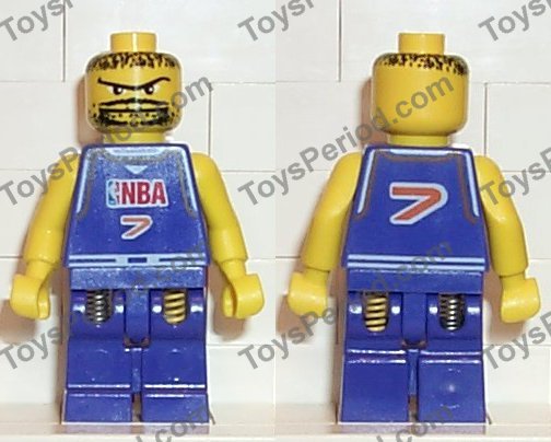 LEGO 3432 NBA Challenge Instructions and Parts List