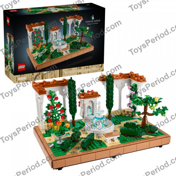 LEGO 10359 Fountain Garden Set Parts List
