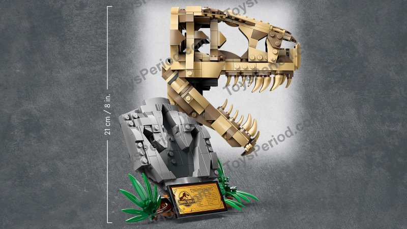 LEGO 76964 Dinosaur Fossils: T. rex Skull Set Parts List