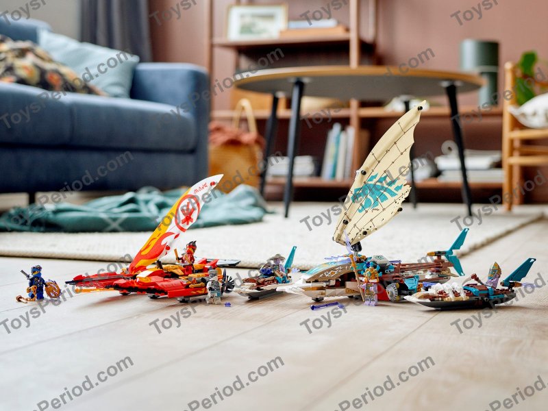 LEGO 71748 Catamaran Sea Battle Set Parts List