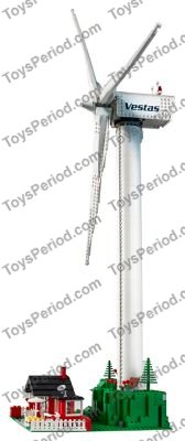LEGO 10268 Vestas Wind Turbine Set Parts List
