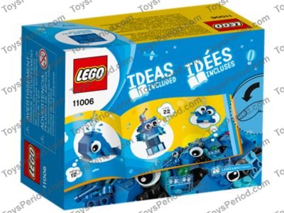 LEGO 11006 Creative Blue Bricks Set Parts List