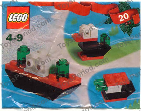 LEGO 4524-21 Advent Calendar 2002, Creator (Day 20) Steamship Set Parts ...
