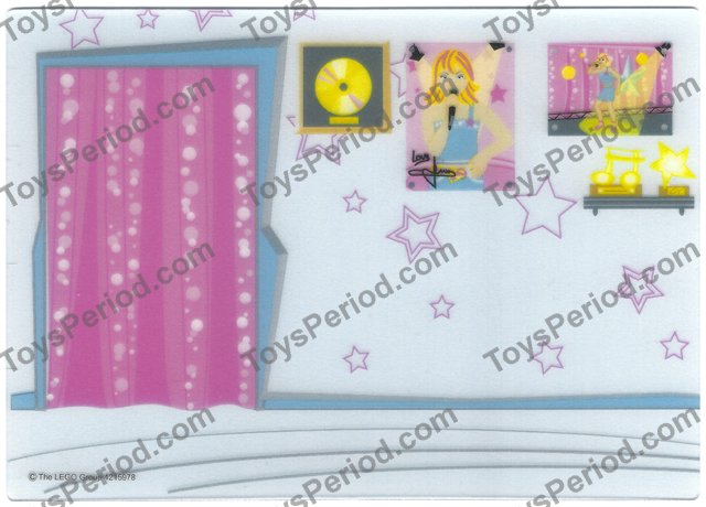 LEGO Sets with Part 4215978 Plastic Backdrop, Belville Dressing Room (5942)