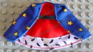LEGO Sets with Part cape02 Duplo Wear Cloth Cape with King's Robe Pattern