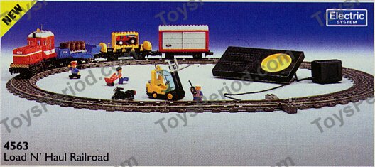 LEGO 4563 Load and Haul Railroad Set Parts Inventory and Instructions ...