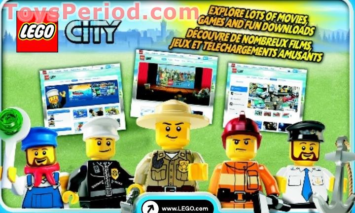 LEGO 4207 City Garage Instructions and Parts List