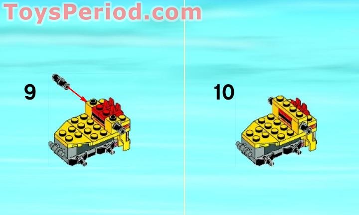 LEGO 4201 Loader and Tipper Instructions and Parts List