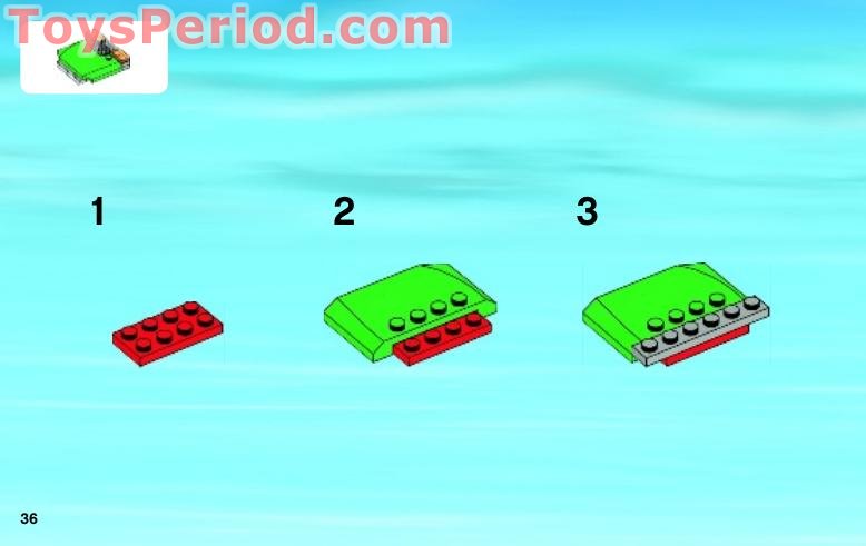 LEGO 4432 Garbage Truck Instructions and Parts List