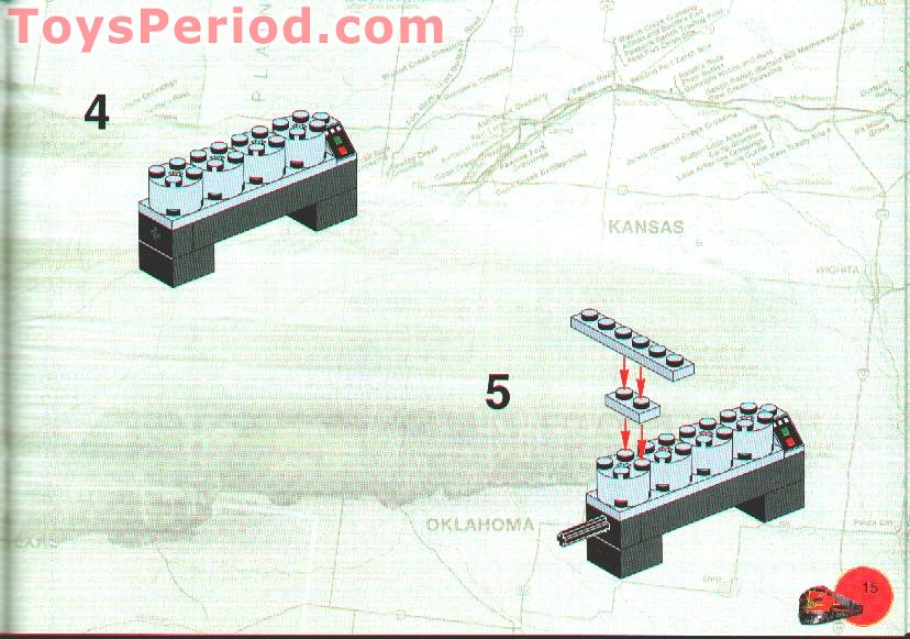 LEGO 10020-1 Santa Fe Super Chief, Standard Edition Instructions and ...