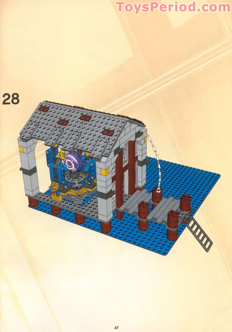 LEGO 4856 Doc Ock's Hideout Instructions and Parts List