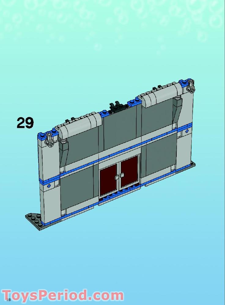 LEGO 4981 Chum Bucket Instructions and Parts List