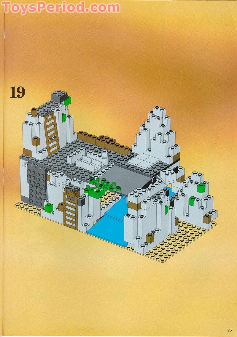LEGO 6766 Rapid River Village Instructions and Parts List