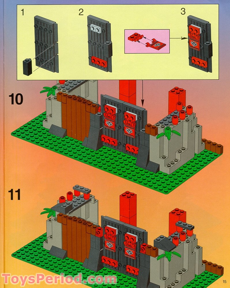 LEGO 6088 Robber's Retreat Instructions and Parts List