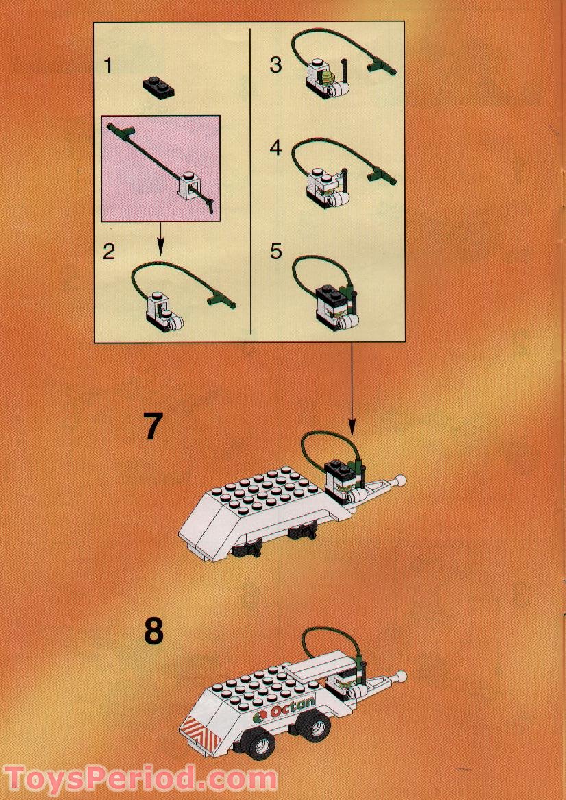 LEGO 6582 Daredevil Flight Squad Instructions and Parts List
