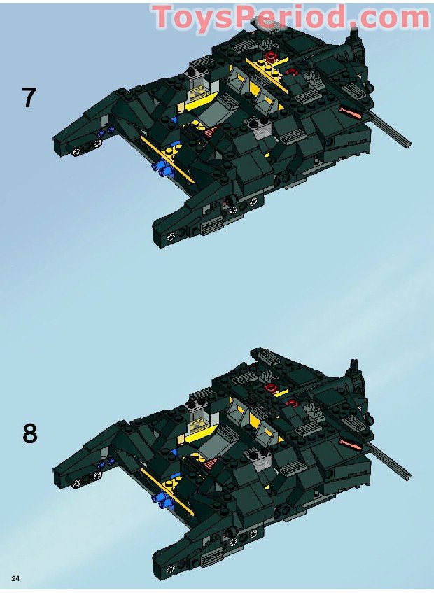 LEGO 7888 The Tumbler: Joker's Ice Cream Surprise Instructions and ...