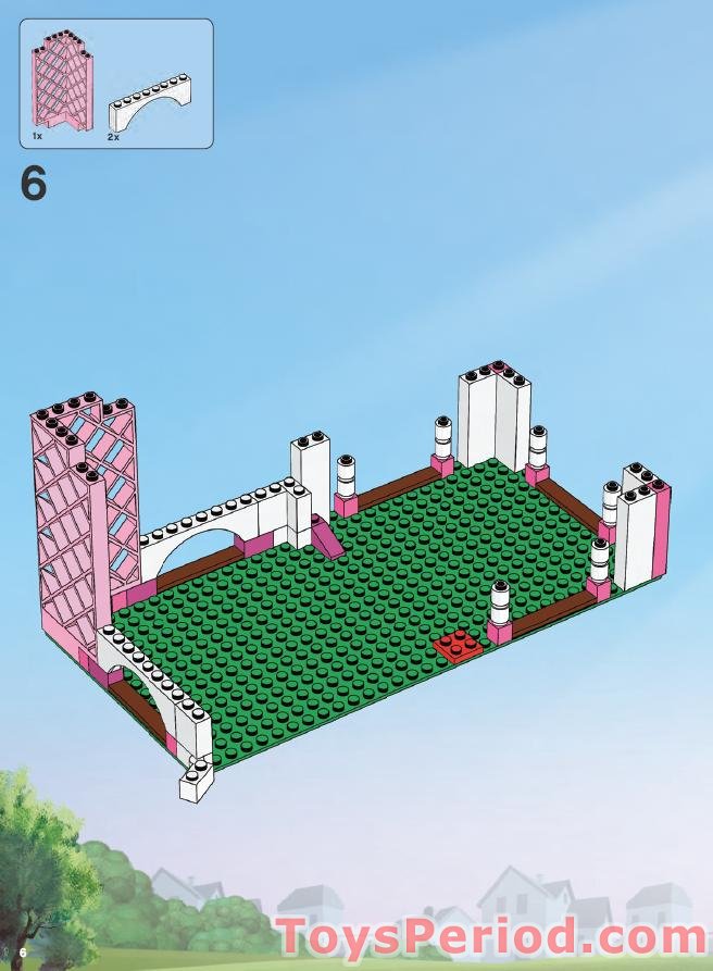LEGO 7585 Pony Stable Instructions and Parts List