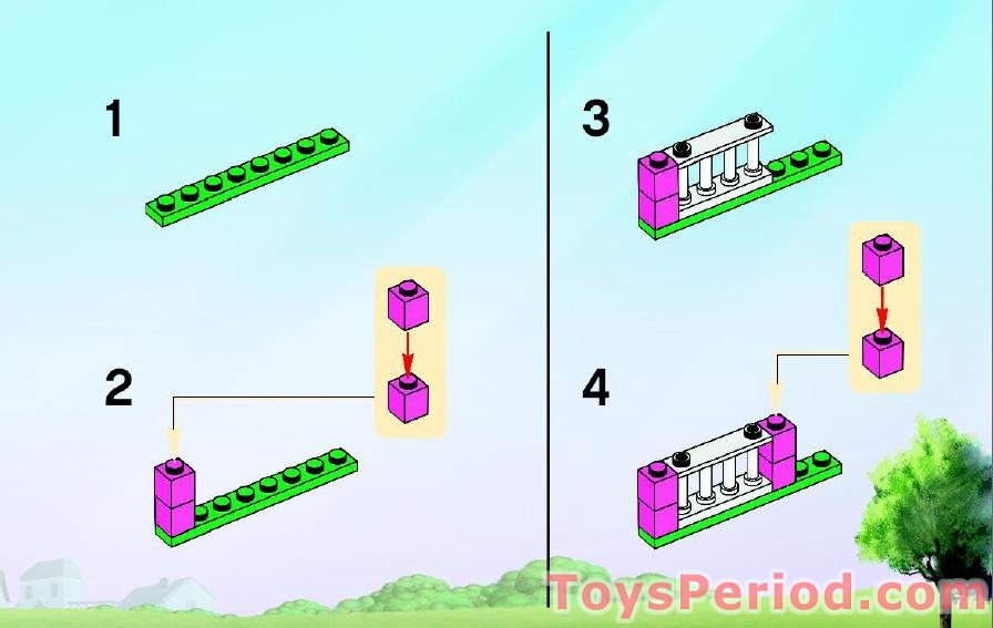 LEGO 7583 Playful Puppy Instructions and Parts List