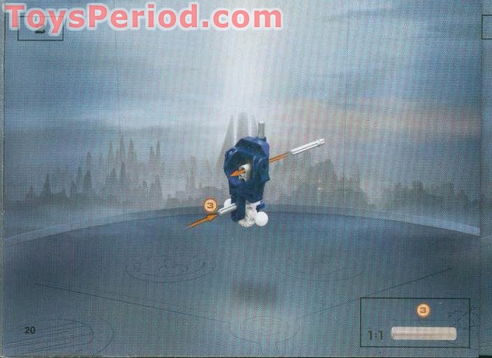 LEGO 8602 Toa Nokama Instructions and Parts List